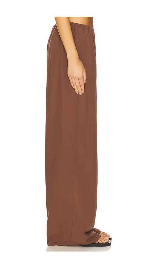SEVEN WONDERS Fleur Palazzo Pant - Chocolate
