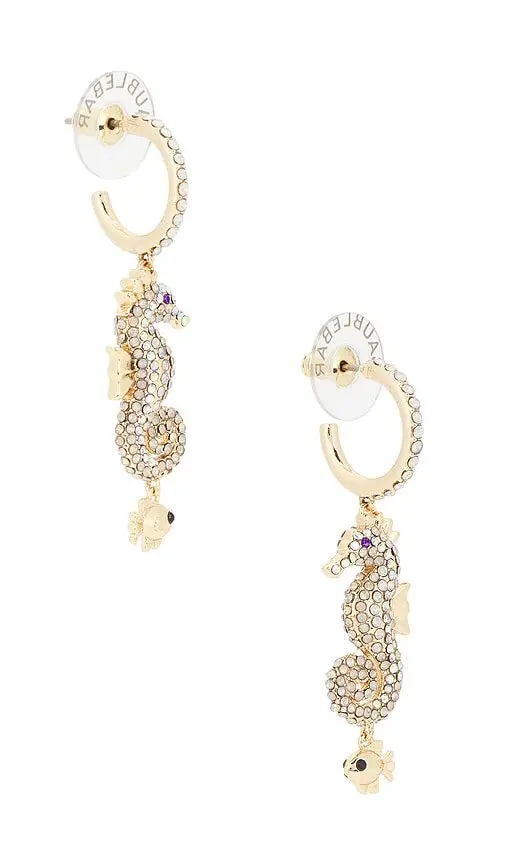 Baublebar Vela Seahorse Dangle Earrings - Gold