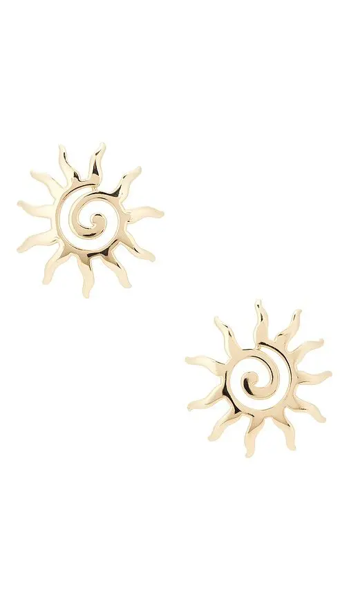 Baublebar Cyra Sun Earrings - Gold