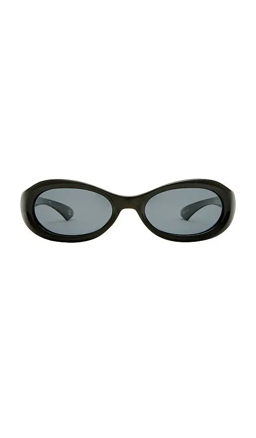 Le Specs Nightcrawler Sunglasses - Black & Smoke Mono Polarized