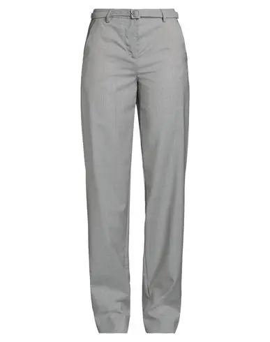 LARDINI Wool Striped Tailored Pants