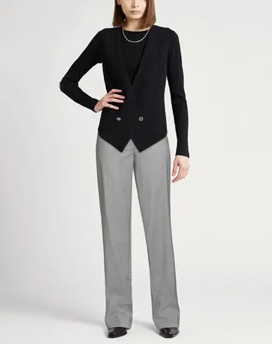 LARDINI Wool Striped Tailored Pants