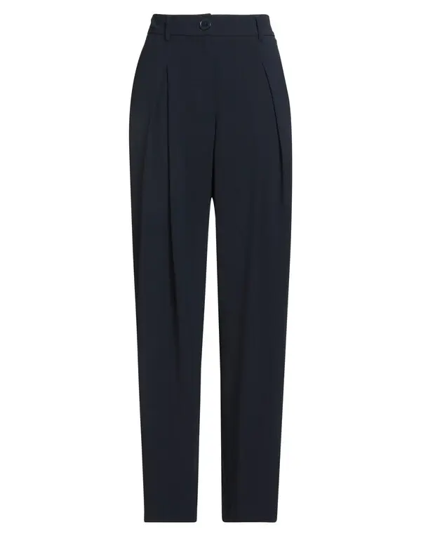Armani Exchange Twill Wide-leg Pants - Blue