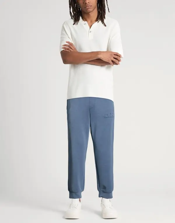 Armani Exchange Pants Size Modal, Polyester, Elastane - Blue