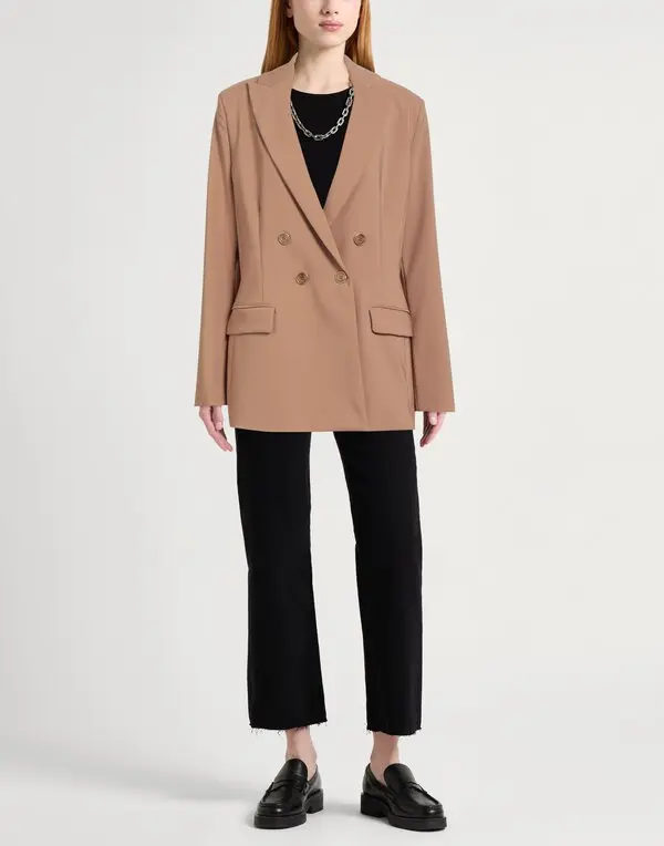 TWINSET Crepe Double-breasted Blazer