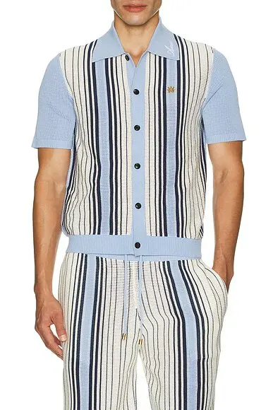Amiri Script Stripe Shirt