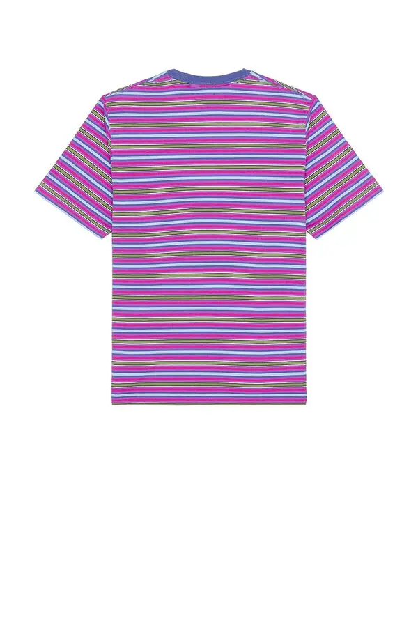 BEAMS Pocket Tee Multi Stripe