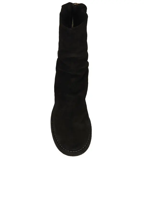 Guidi Metal Heel Back Zip Boot