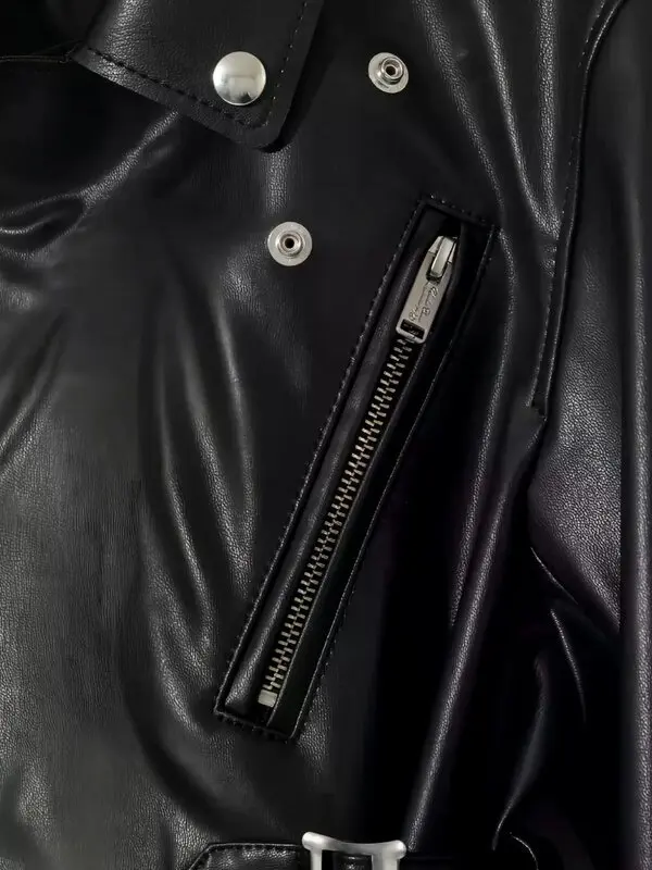 Undercover Buckle-detail Biker Jacket