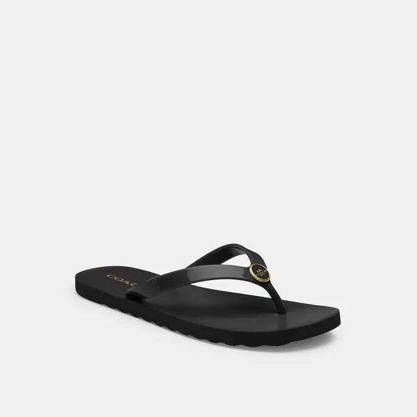 COACH OUTLET Zayn Flip Flop - Black