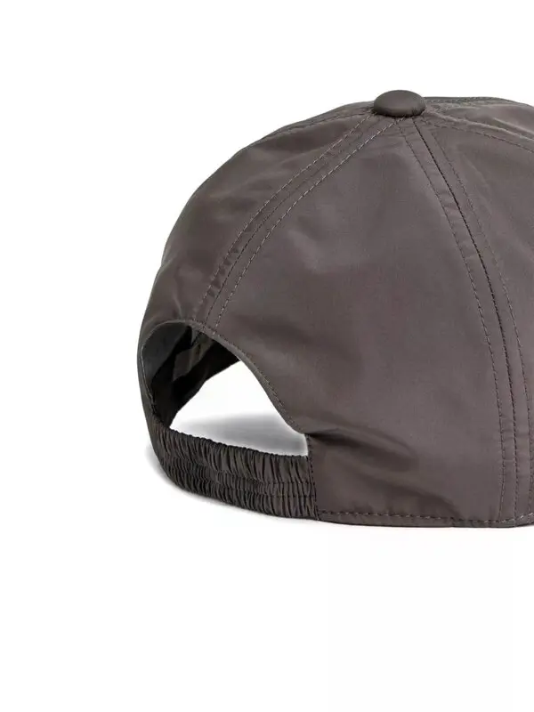 12 STOREEZ Structured Baseball Cap - Brown
