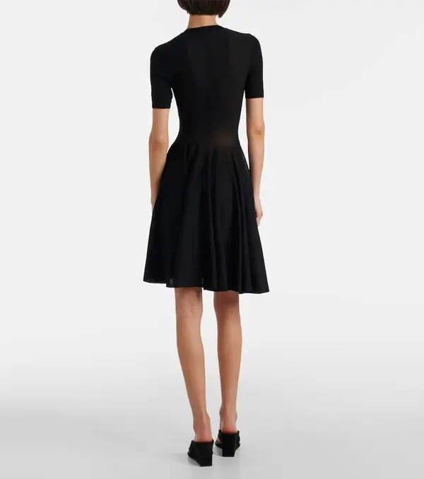 Alaïa Skater Wool Mini Dress