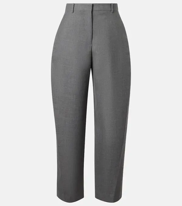 Givenchy Cocoon Wool Wide-leg Pants