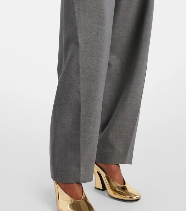 Givenchy Cocoon Wool Wide-leg Pants