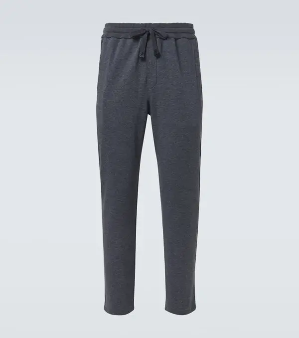 Brioni Cotton-blend Sweatpants