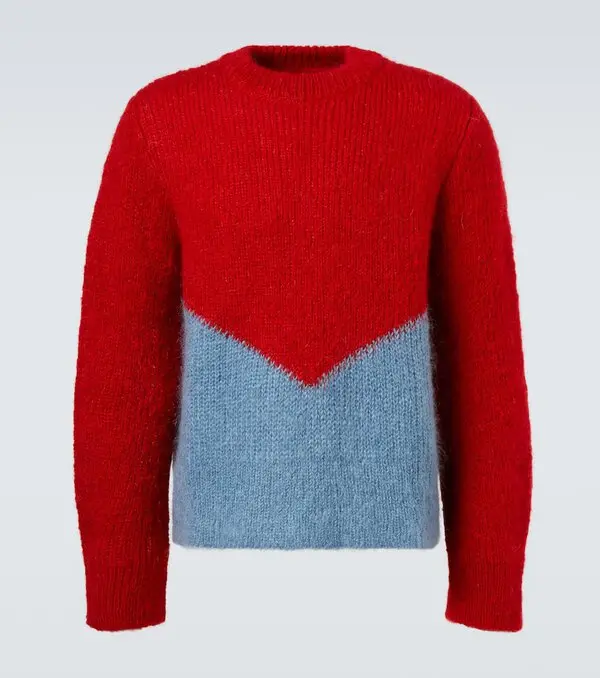 JIL SANDER Mohair-blend Crewneck Sweater