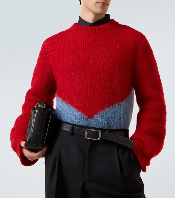 JIL SANDER Mohair-blend Crewneck Sweater