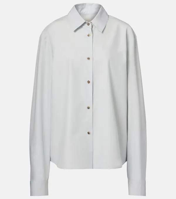 Khaite Agro Cotton Poplin Shirt
