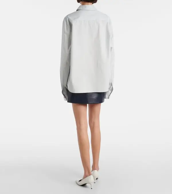 Khaite Agro Cotton Poplin Shirt