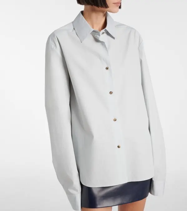 Khaite Agro Cotton Poplin Shirt