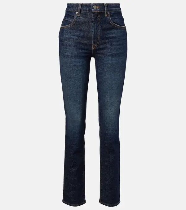 Khaite Viv Straight Jeans - Blue