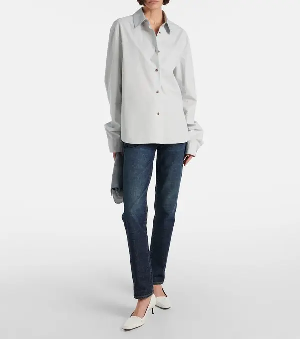 Khaite Viv Straight Jeans - Blue