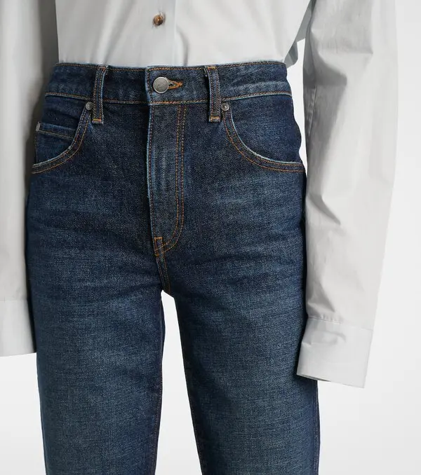 Khaite Viv Straight Jeans - Blue
