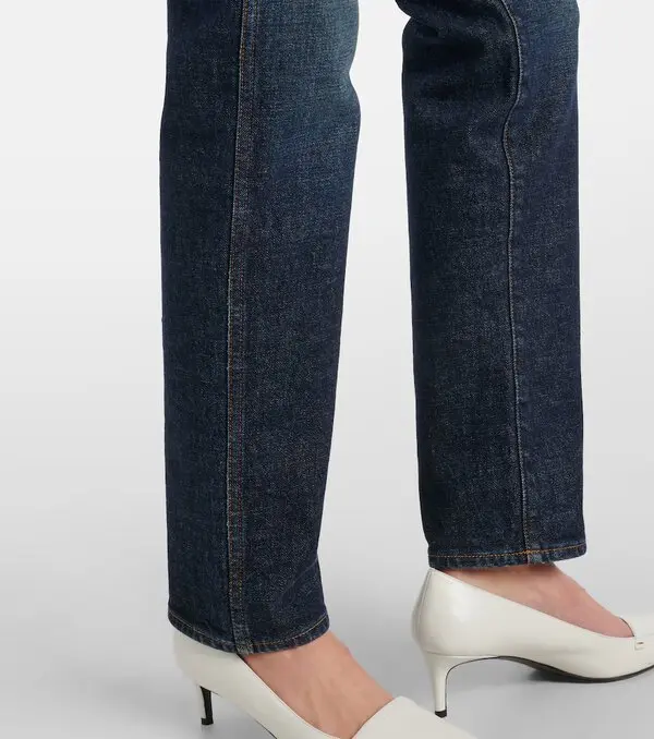 Khaite Viv Straight Jeans - Blue