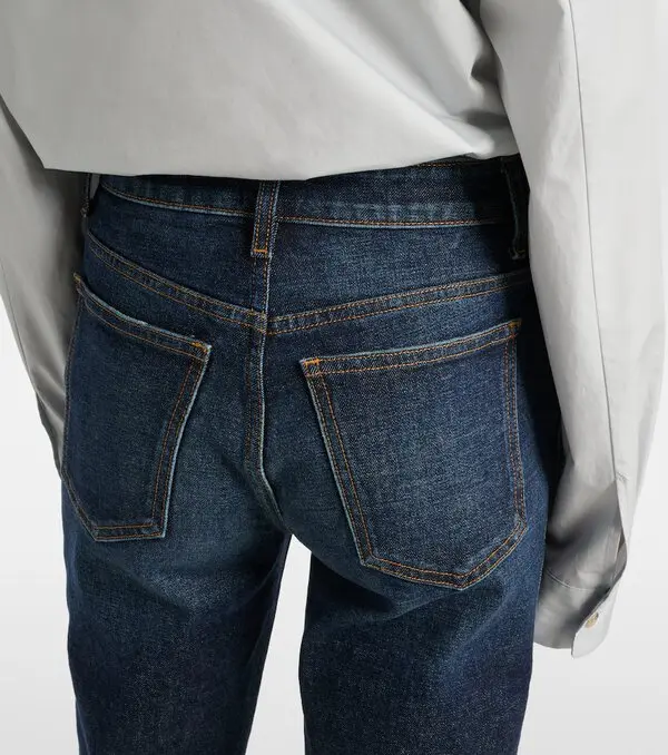 Khaite Viv Straight Jeans - Blue