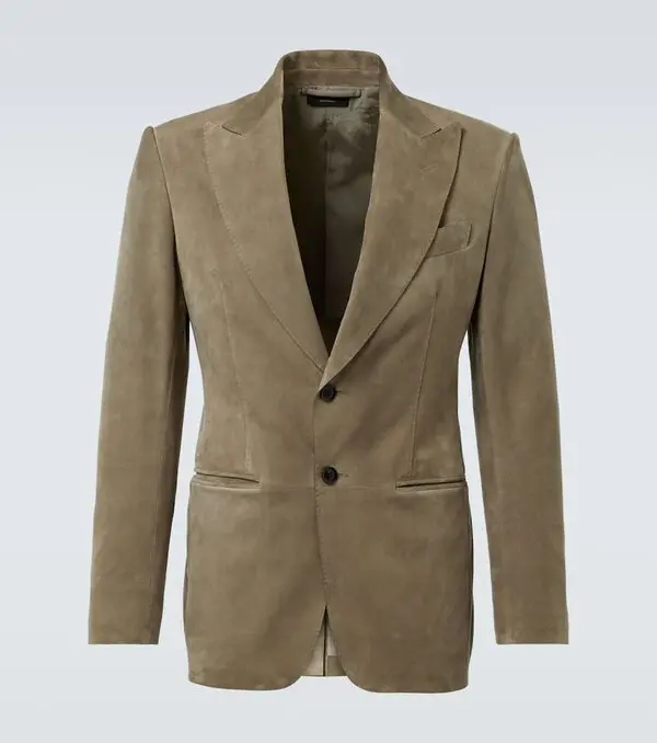 TOM FORD Suede Blazer