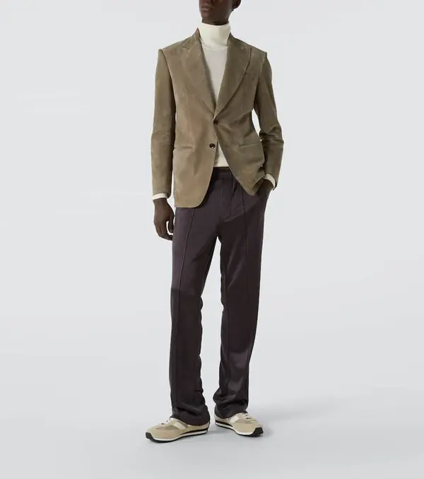 TOM FORD Suede Blazer