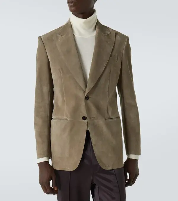 TOM FORD Suede Blazer