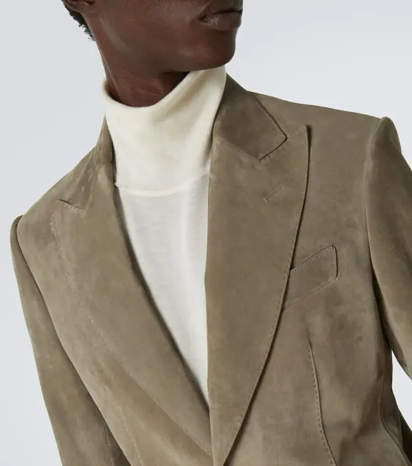 TOM FORD Suede Blazer