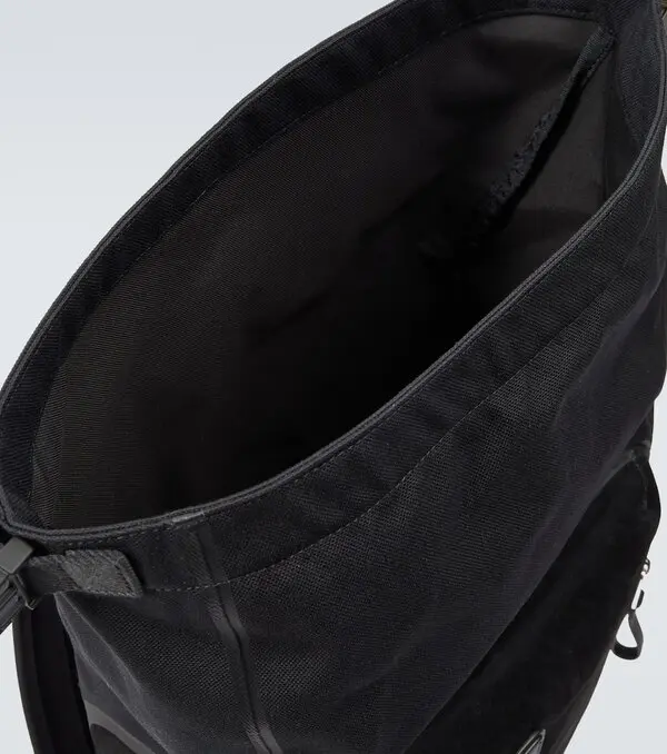 Loewe Flex Canvas And Suede Backpack - Black