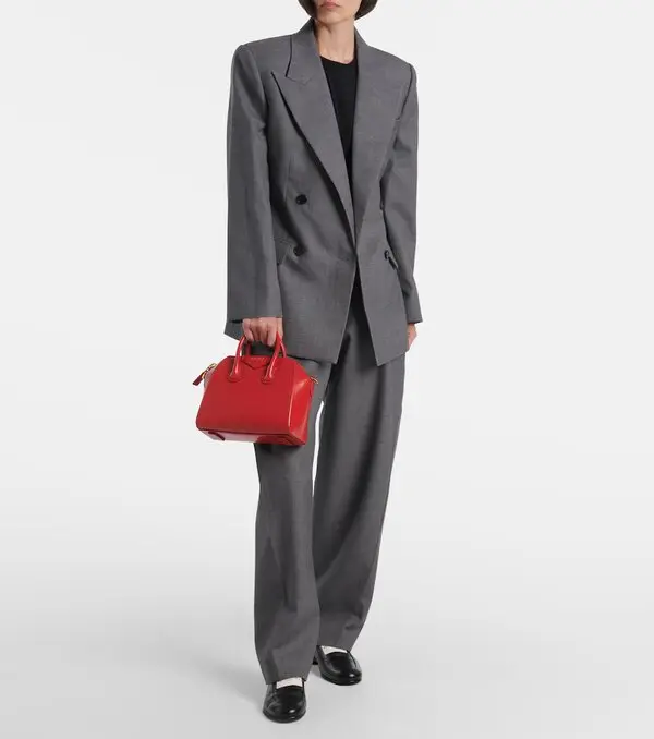 Givenchy Antigona Mini Leather Tote - Red