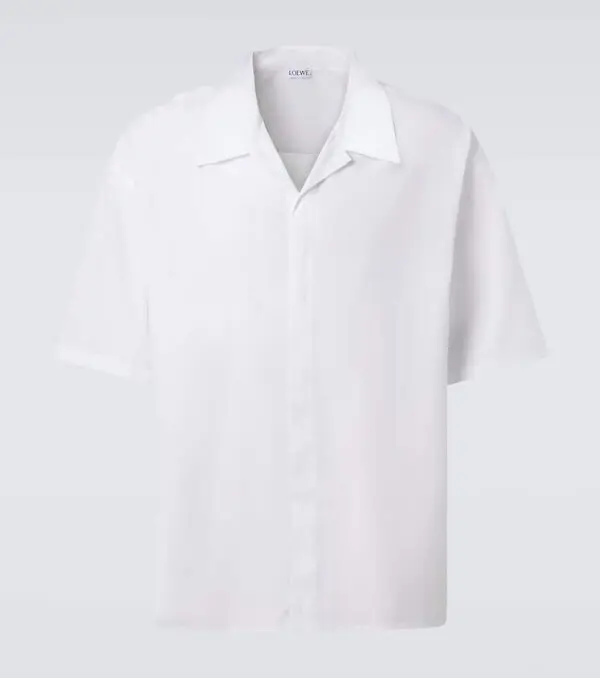 Loewe Cotton Poplin Bowling Shirt