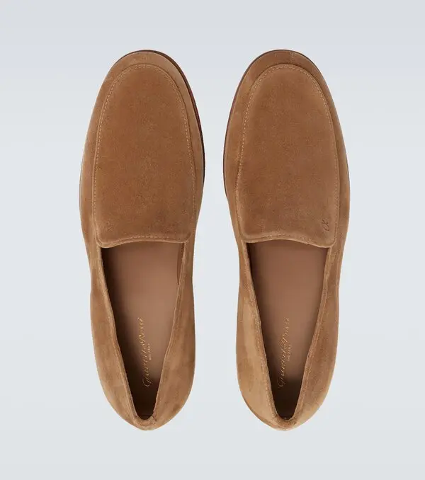 GIANVITO ROSSI Suede Loafers