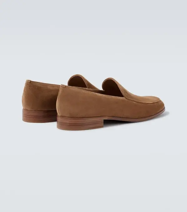 GIANVITO ROSSI Suede Loafers