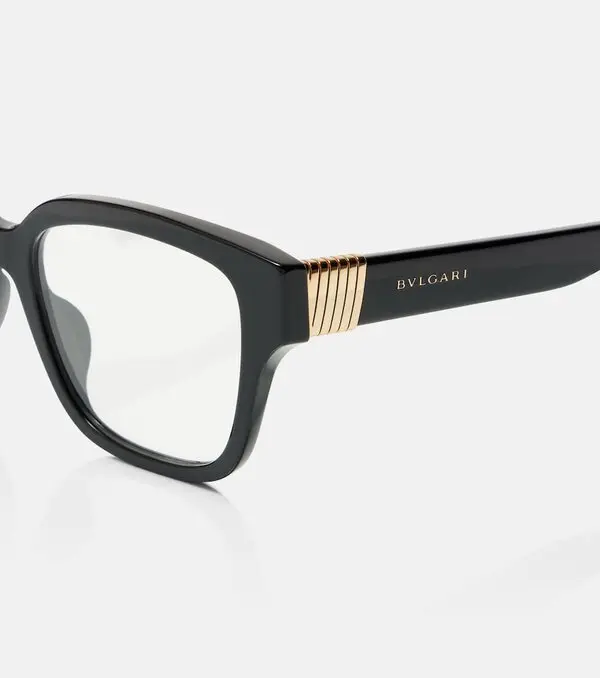 BVLGARI Tubogas Square Eyeglasses
