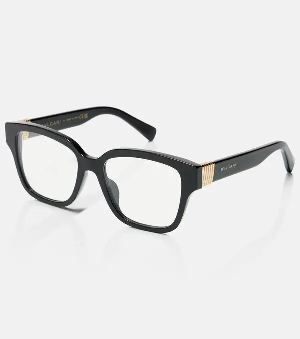 BVLGARI Tubogas Square Eyeglasses