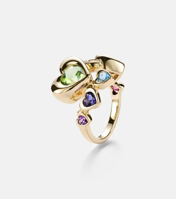 ROXANNE FIRST 14kt Ring With Sapphires - Gold