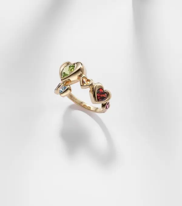 ROXANNE FIRST 14kt Ring With Sapphires - Gold
