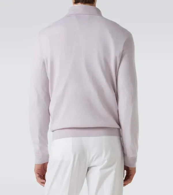 Dunhill Cashmere Polo Sweater