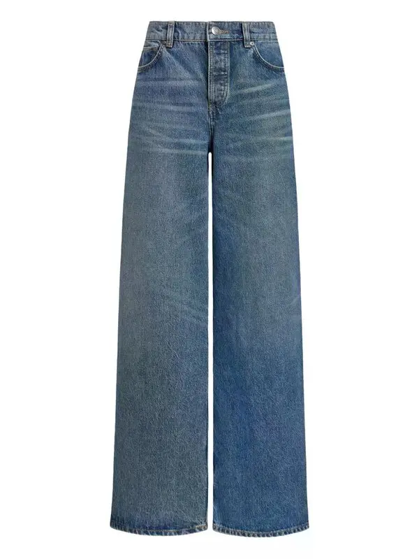 12 STOREEZ High-waist Cotton Jeans