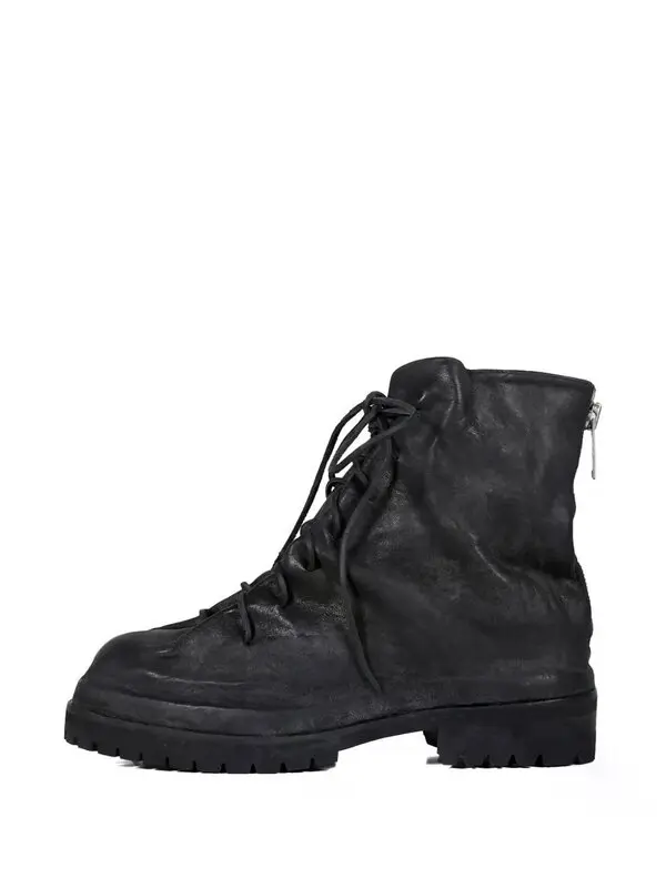 424 ankle lace-up fastening boots ブーツ 424 Lace-Up Boots - Black - 20% Off | Editorialist