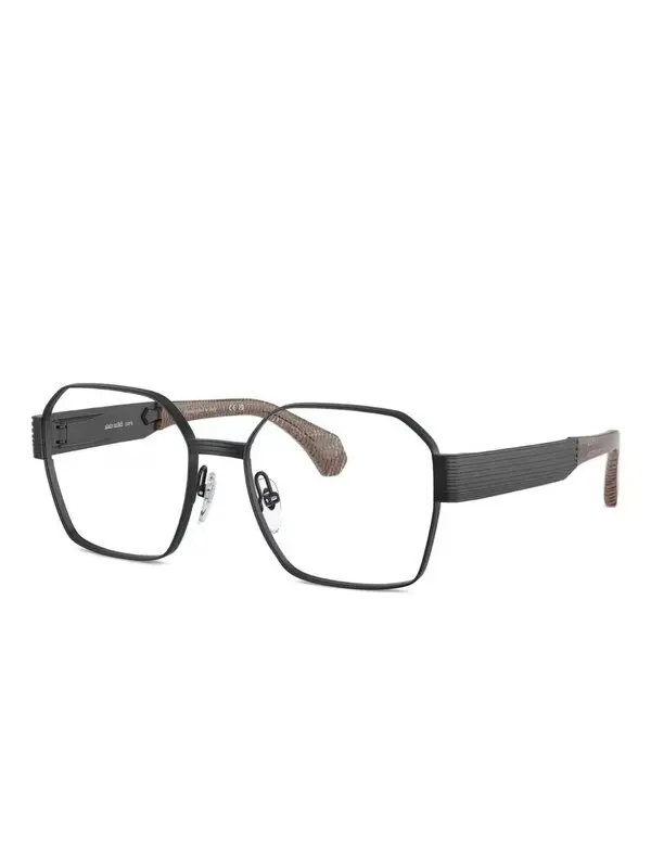 ALAIN MIKLI Geometric Frame Eyeglasses