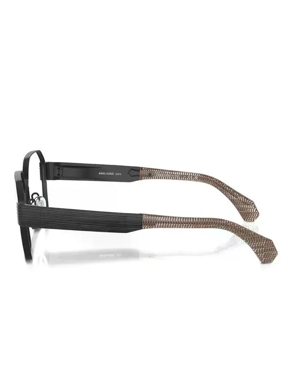 ALAIN MIKLI Geometric Frame Eyeglasses