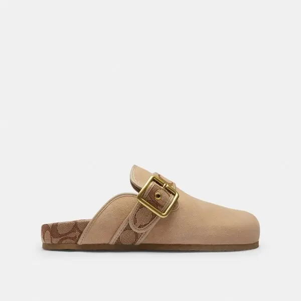 COACH® Ashton Clog In Signature Jacquard