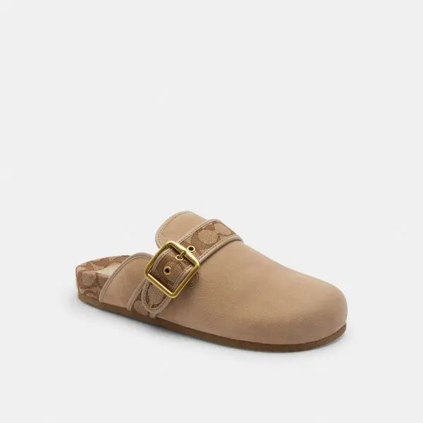 COACH® Ashton Clog In Signature Jacquard
