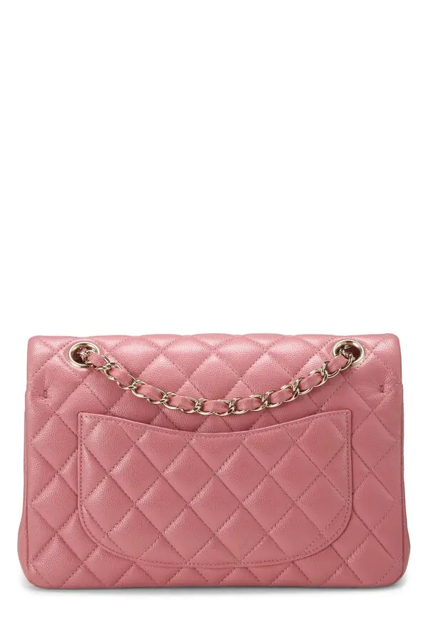 Chanel Quilted Caviar Classic Double Flap Small
